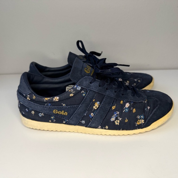 Gola | Shoes | Gola Bullet Liberty Blue Floral Trainers Sz 7 | Poshmark
